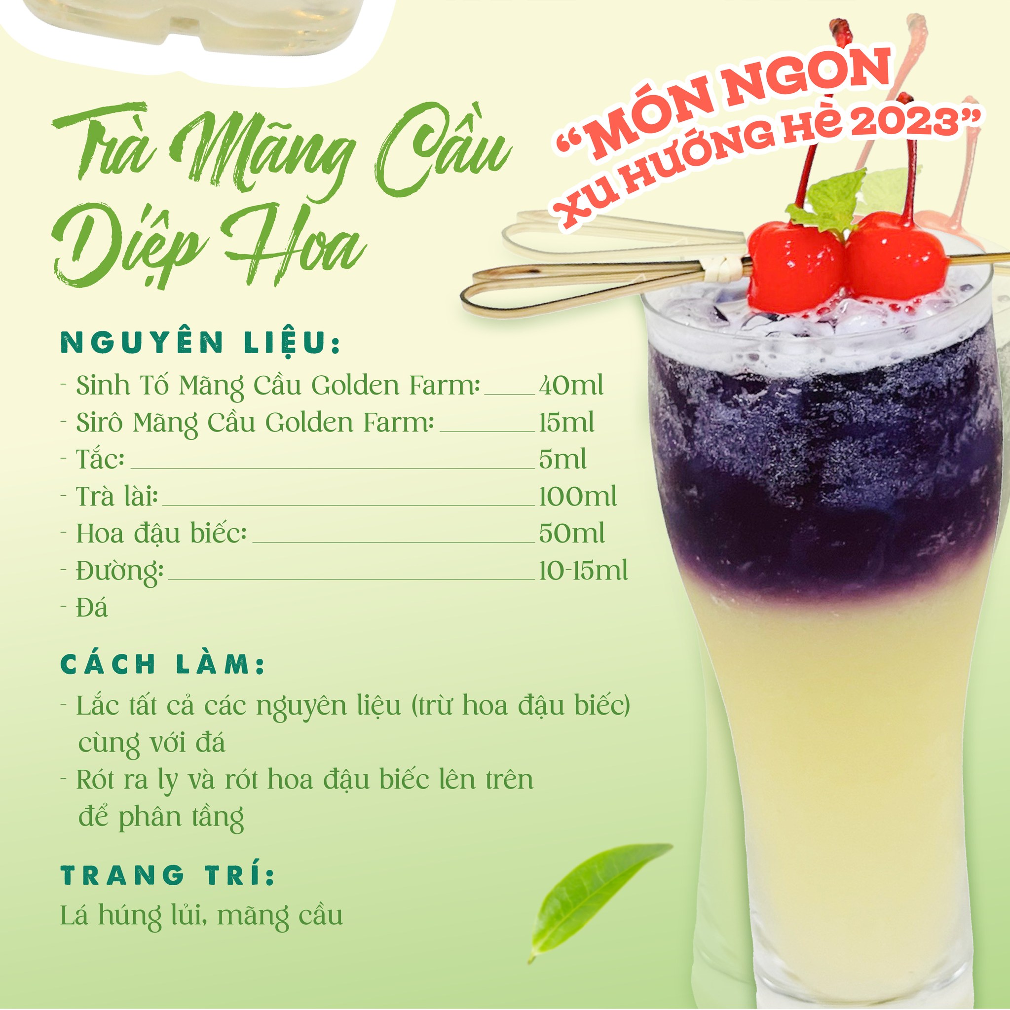 Siro Mãng Cầu Golden Farm Chai Thủy Tinh 520ml – Soursop Syrup ...