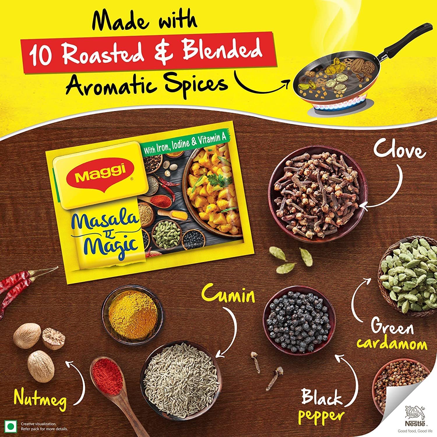 Bột Gia Vị Ấn Độ Magic Masala Maggi Gói 6g - Masala-ae-Magic - HavaMall ...