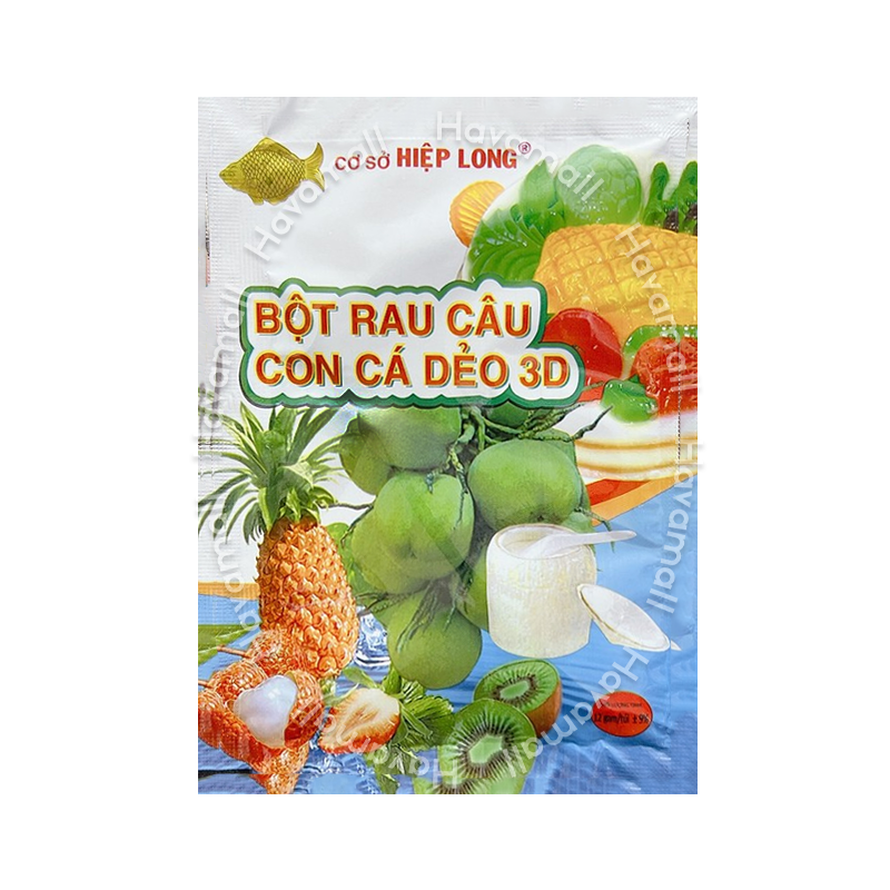 Bột Rau Câu Con Cá Dẻo 3D Gói 12g – 3D Soft Fish Jelly Powder 12g ...